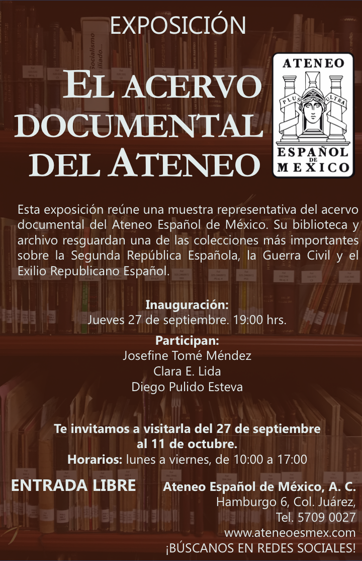 Exposición “El acervo documental del Ateneo”